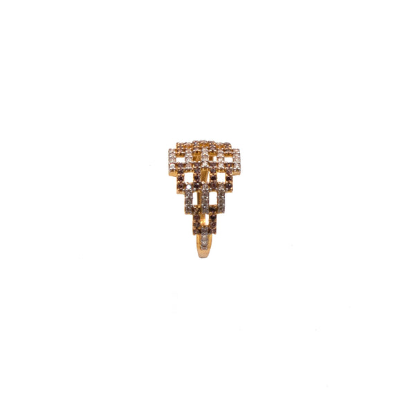 Symphony Gold Ring - Almas Jewellers
